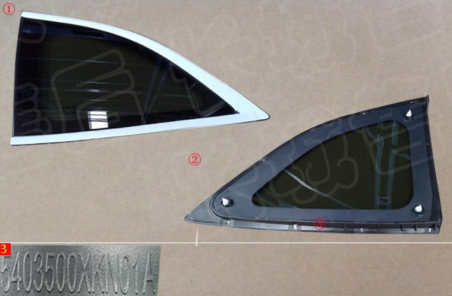 Haval H6 3rd Gen. Original Outer Doors Glass Nickel Trims – Elite Parts