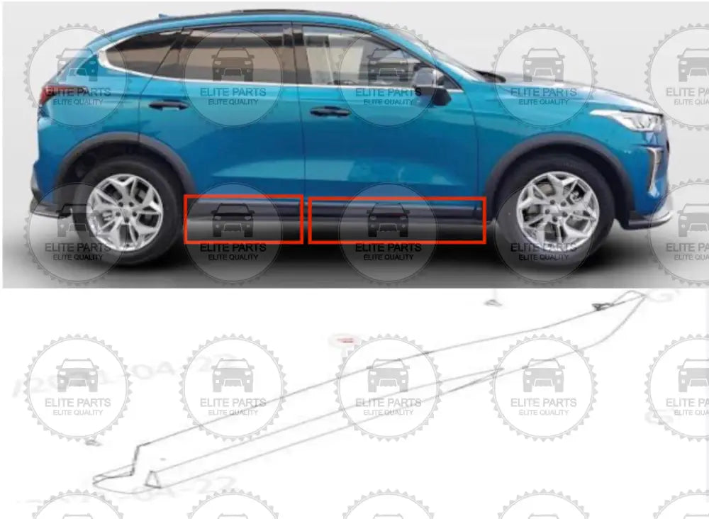 HAVAL Jolion Pro Original Doors Outer Decorative Panel Assembly – Elite ...