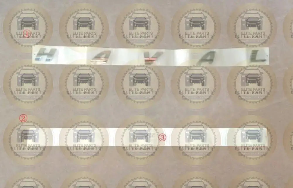 HAVAL Original Rear Logo Badges & Emblems – Elite Parts